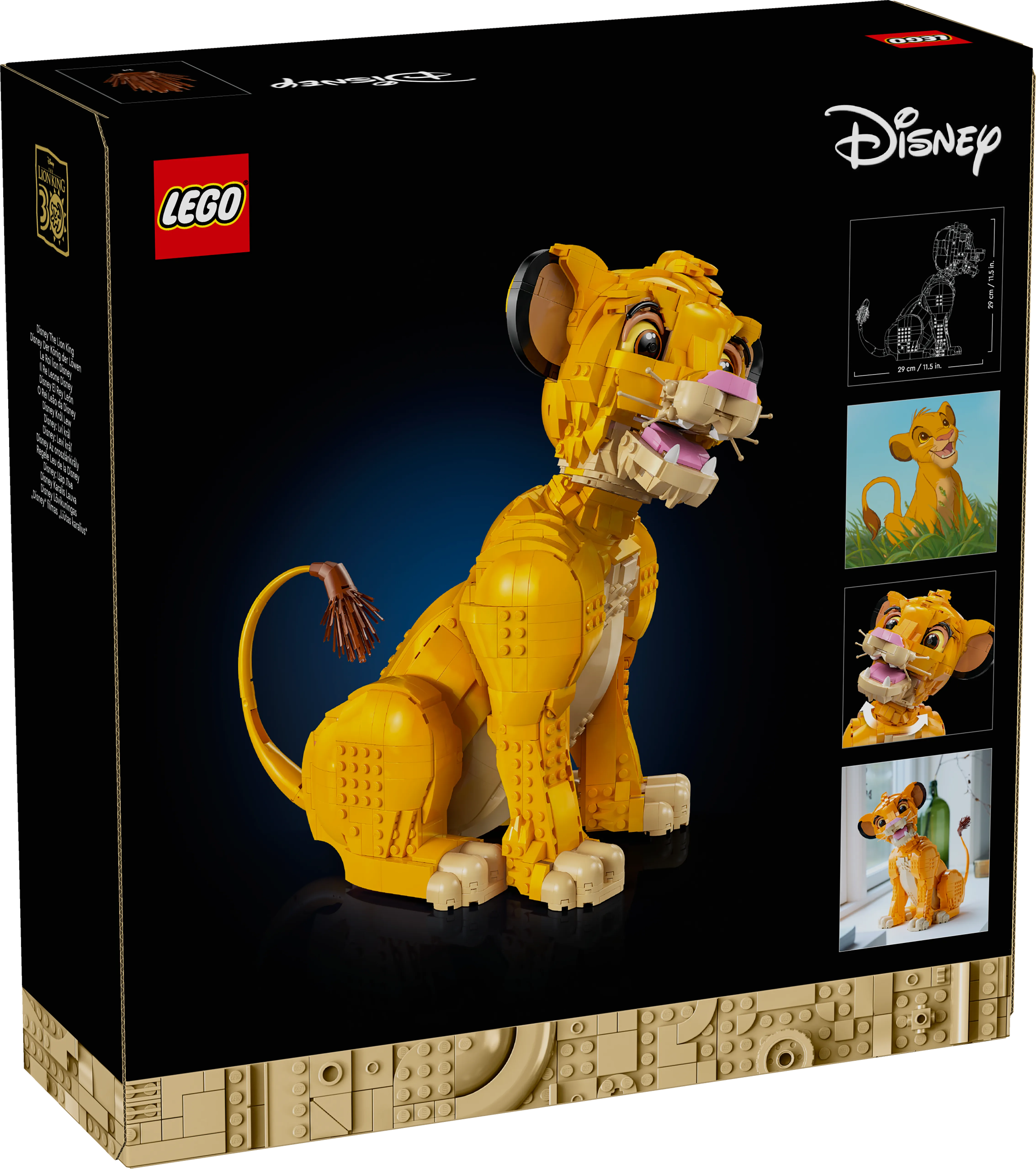 LEGO Disney Classic 43247 Young Simba the Lion King. BricksThailand
