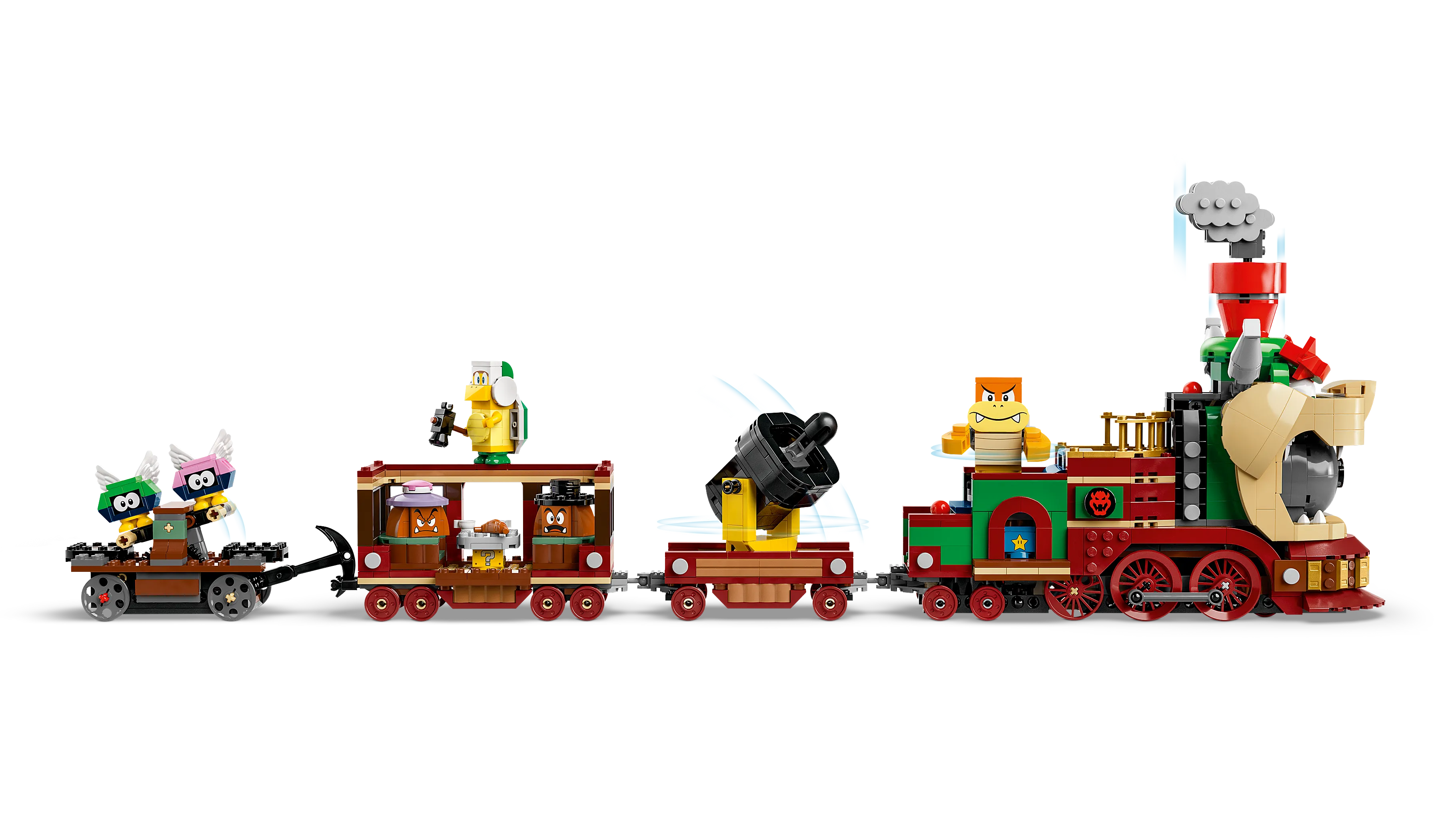 LEGO Super Mario 71437 The Bowser Express Train V29. BricksThailand