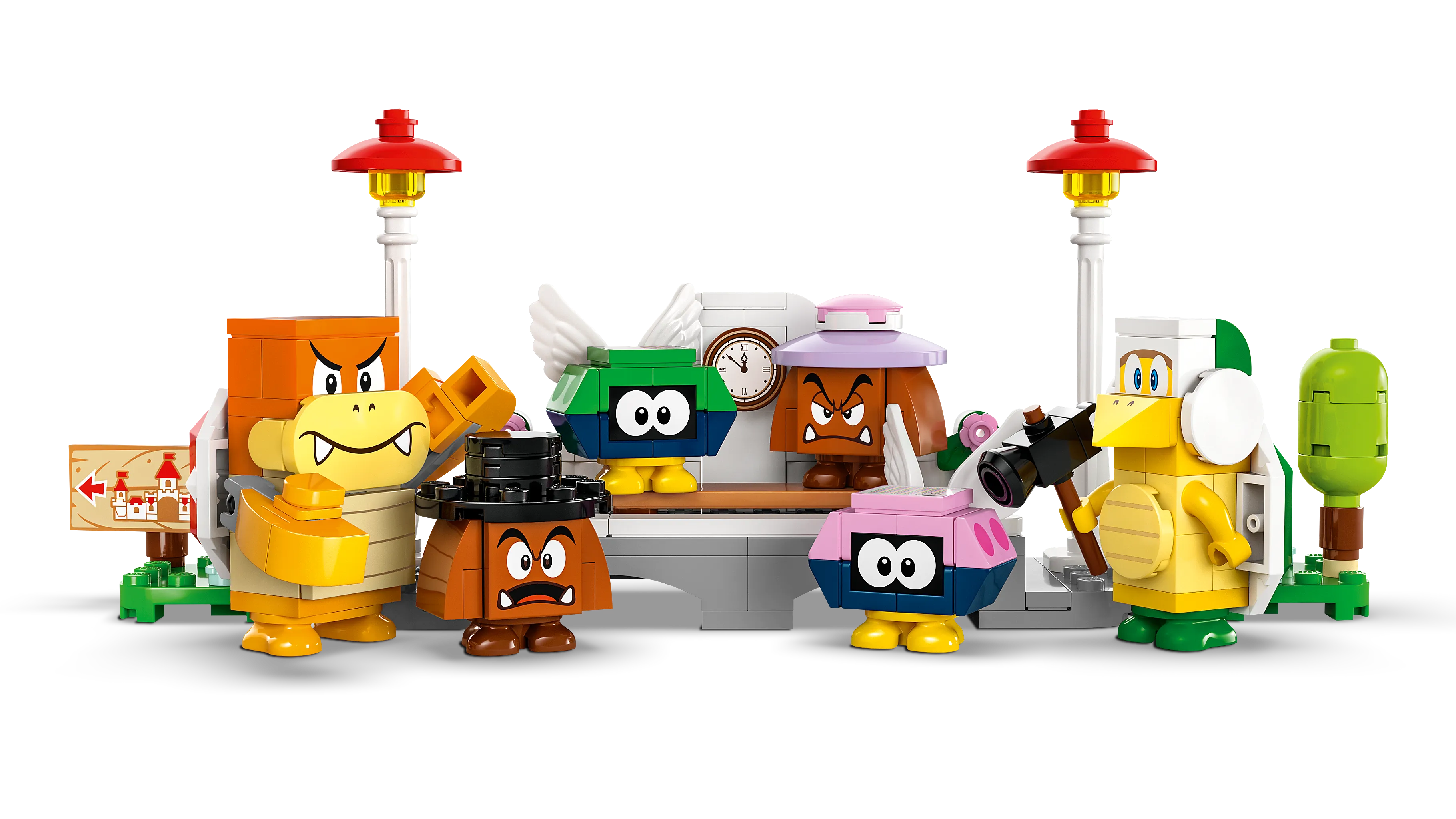 LEGO Super Mario 71437 The Bowser Express Train V29. BricksThailand