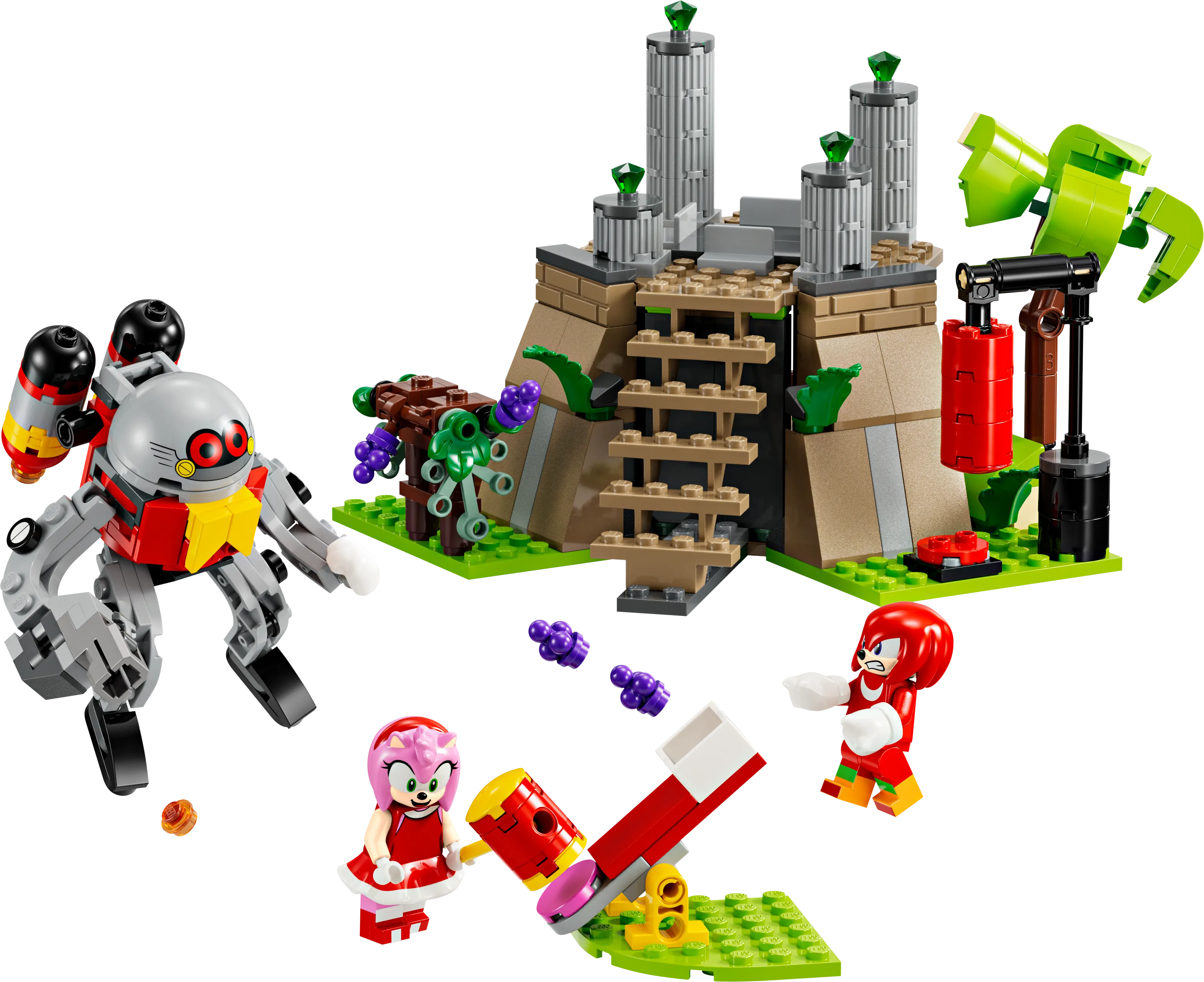 LEGO Sonic 76998 Knuckles and the Master Emerald Shrine. BricksThailand