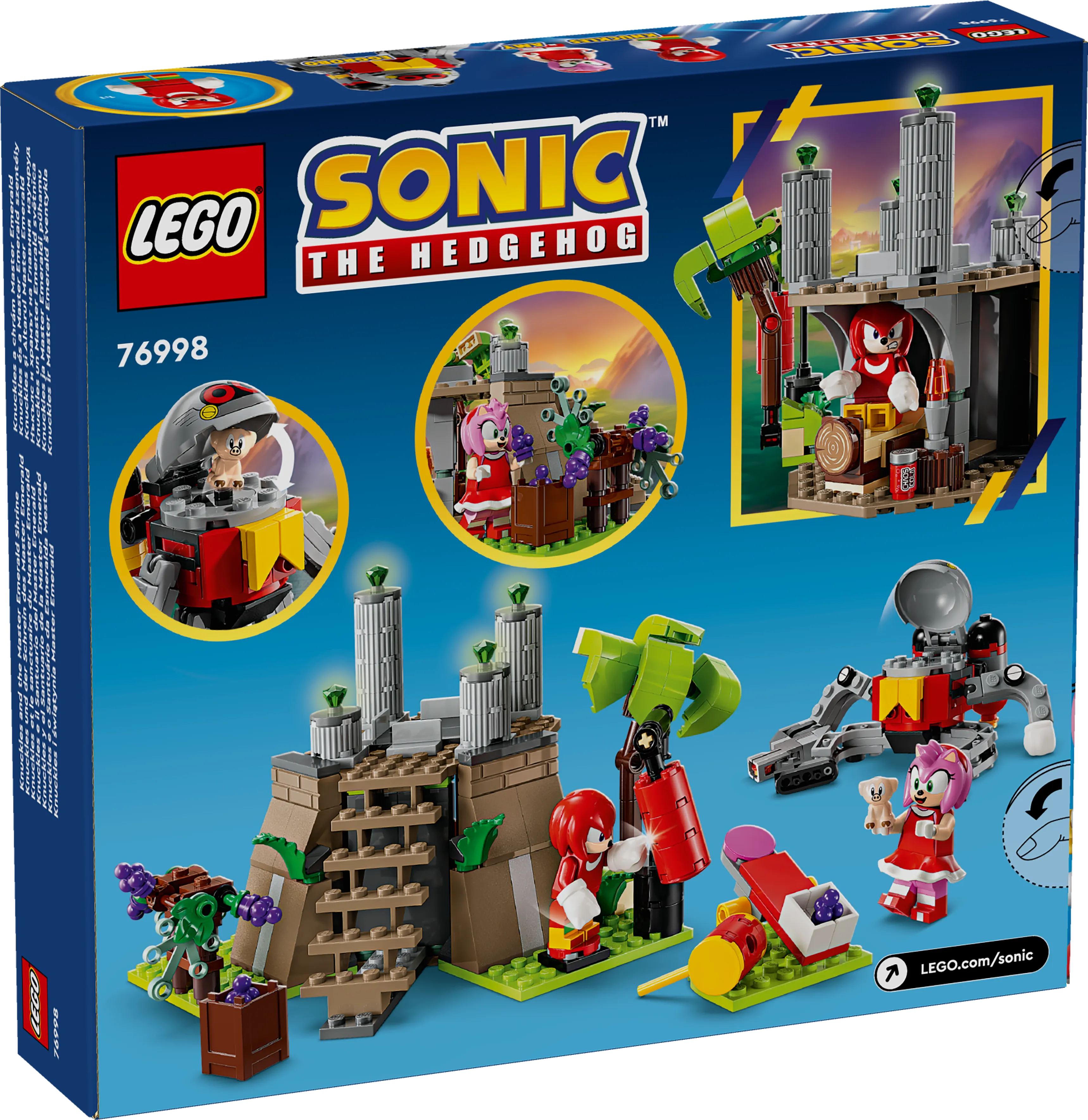 LEGO Sonic 76998 Knuckles and the Master Emerald Shrine. BricksThailand