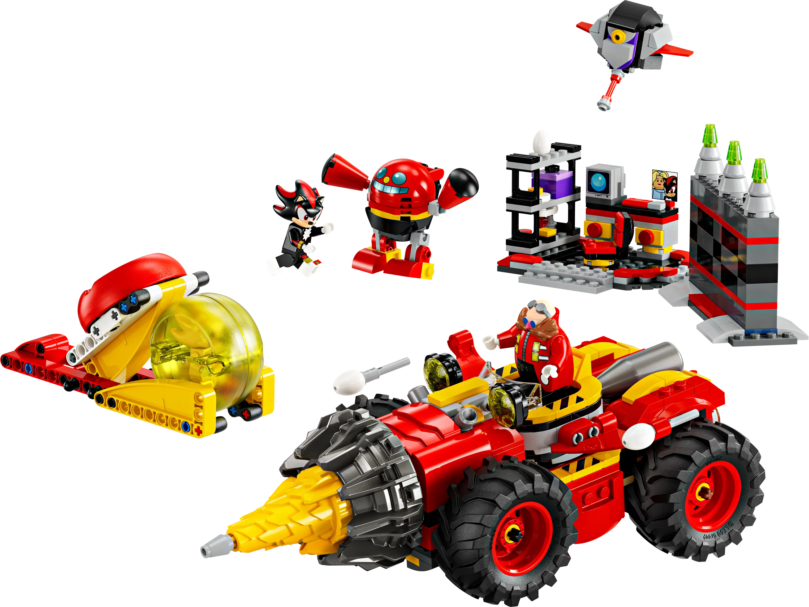 LEGO Sonic 76999 Super Sonic vs. Egg Drillster. BricksThailand